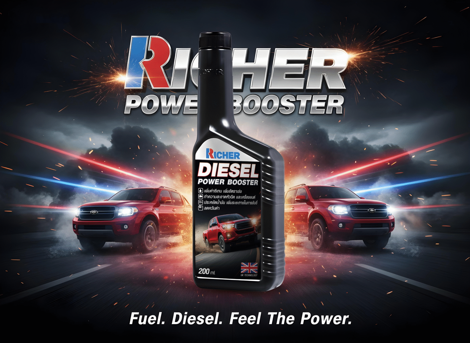 Richer Diesel Power Booster 200ml – RicherThailand